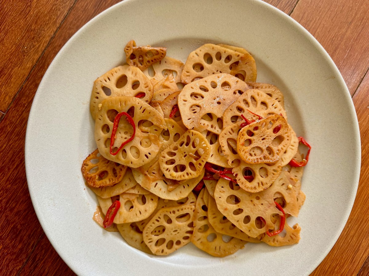 Lotus Root Stir-fry – Noms From Mom